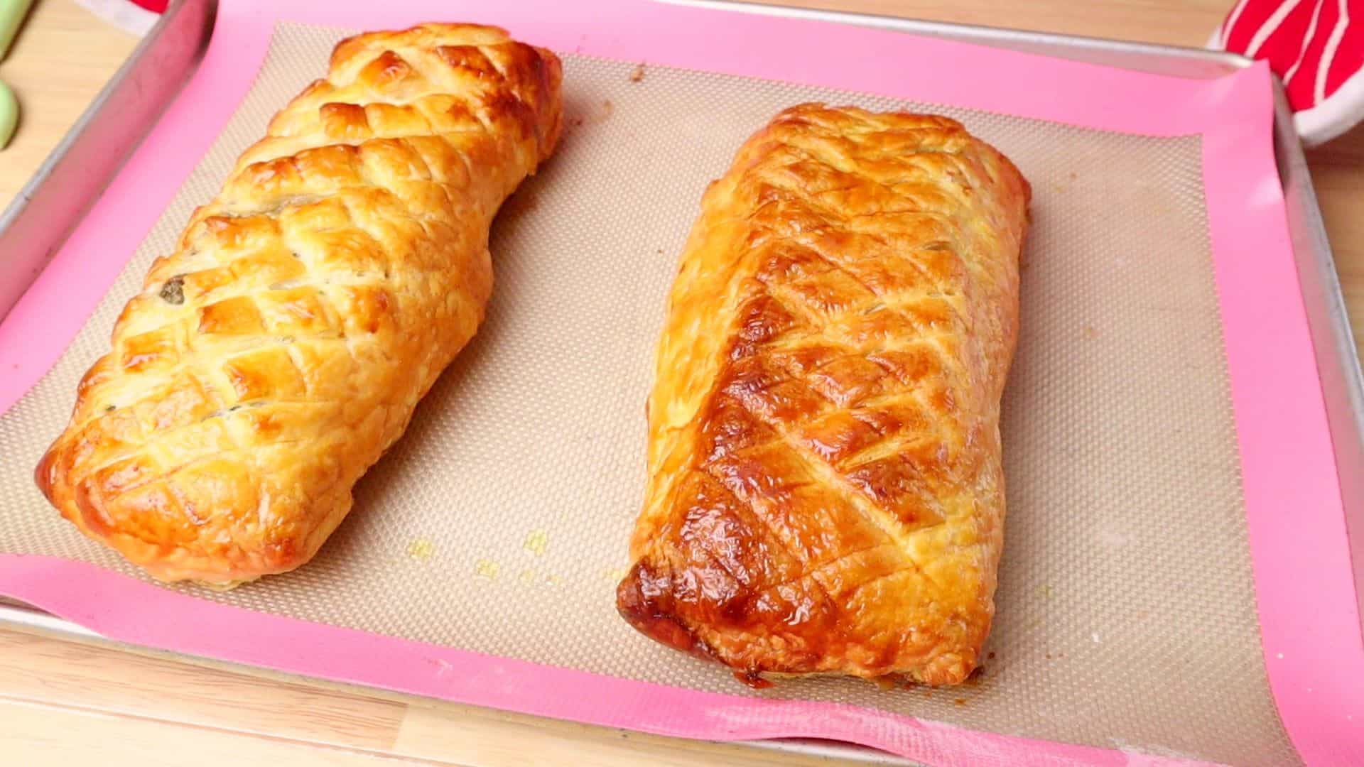 Puff Pastry Salmon Wellington Recipe - Cheffoodiecast