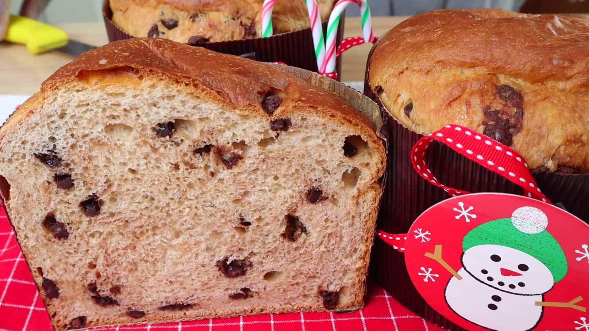 Chocolate Panettone Recipe for Christmas - Cheffoodiecast