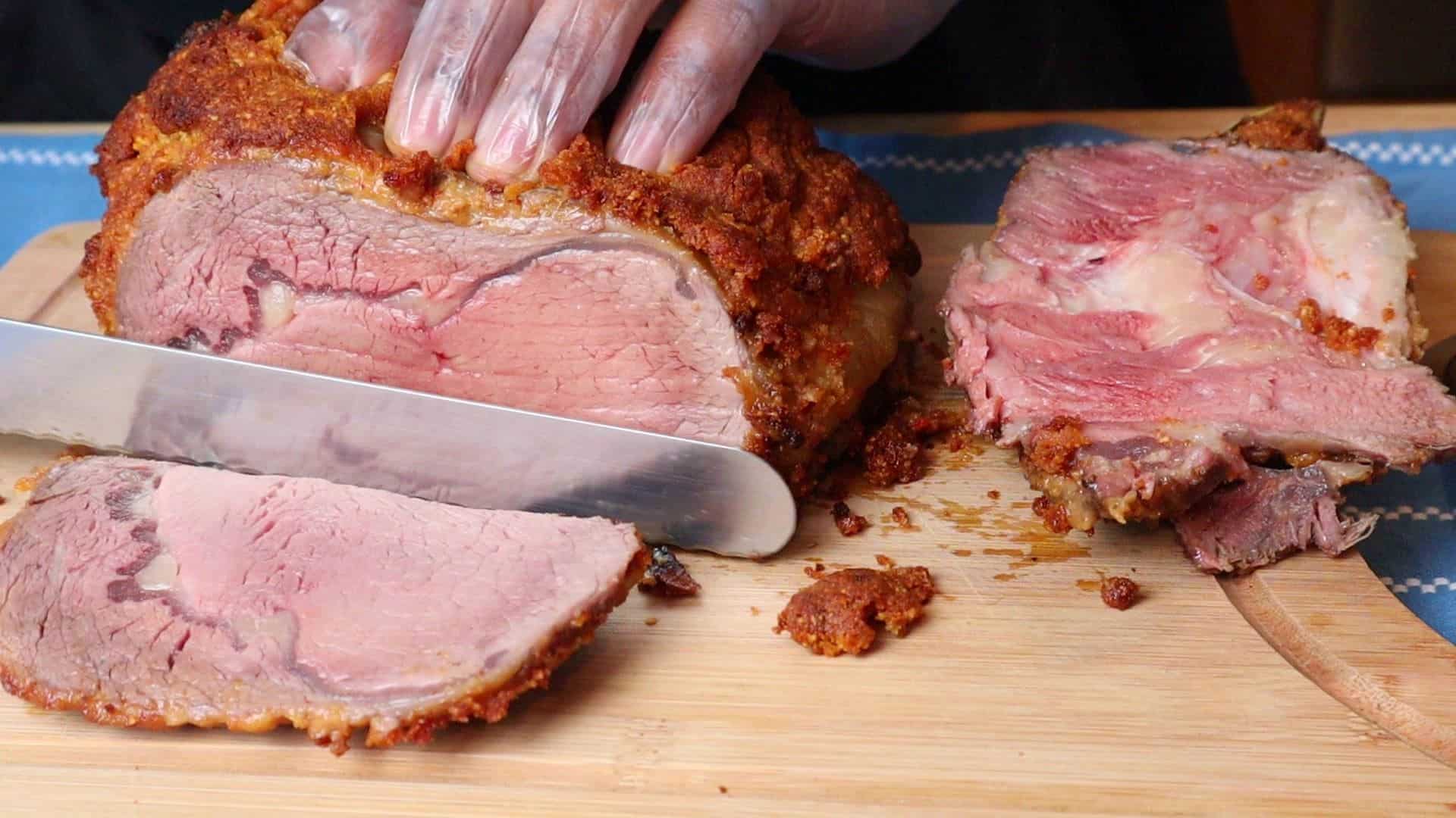 STANDING PRIME RIB BEEF ROAST RECIPE - Cheffoodiecast